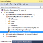 Renew Windows 10 PFX certificate for Cordova App with Visual Studio ...