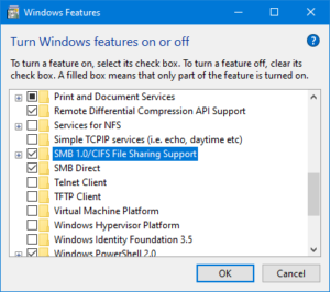 Fix SMB network file sharing between Windows 98 and 10 | Andres Zsogon
